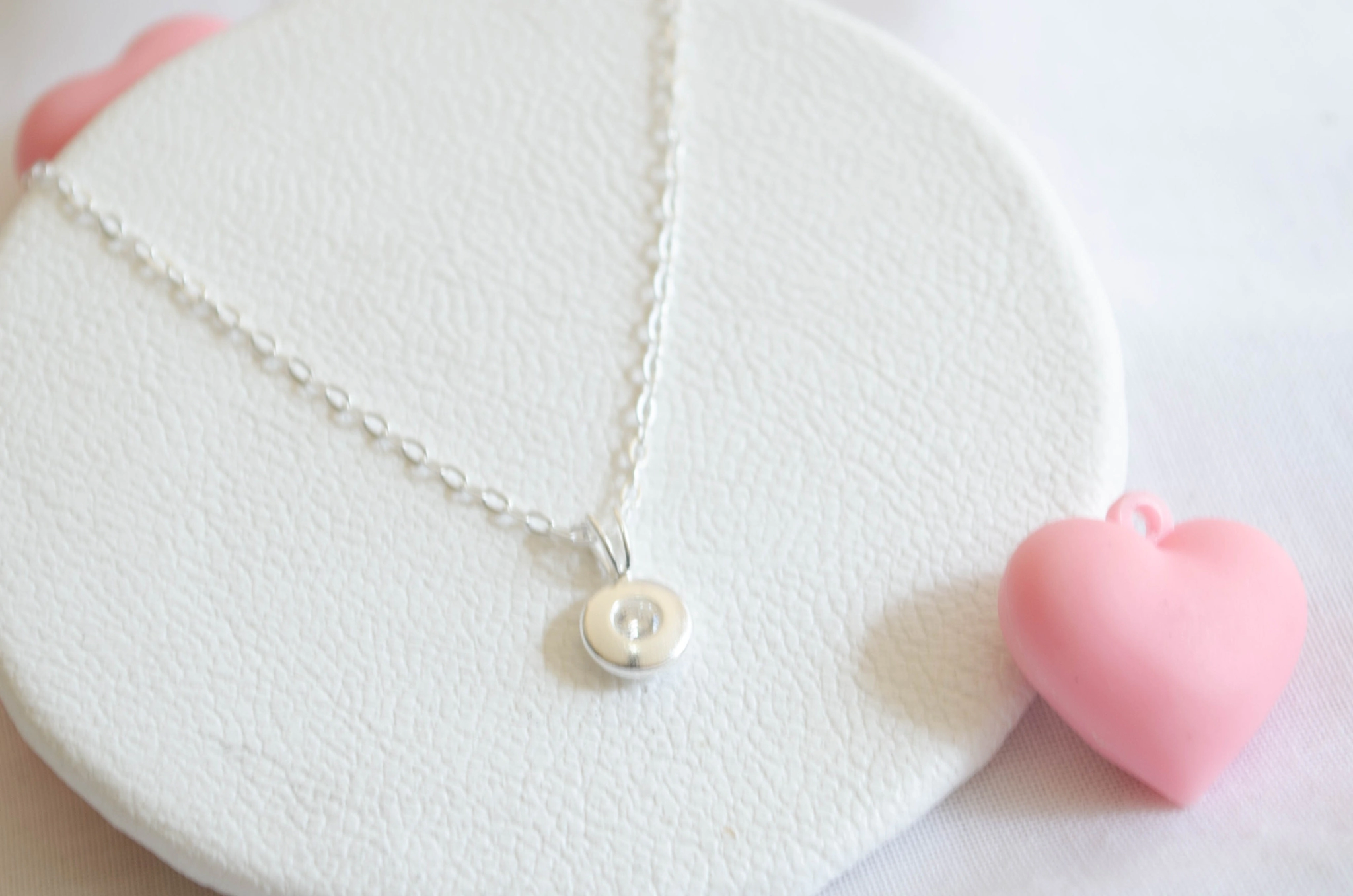 L-CA0165 Cadena 40cm+ circulo cubic